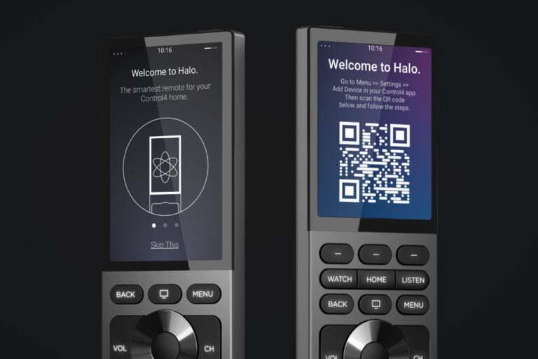 Control4 Halo Remotes are the Smart Home Remote Control Perfected ...