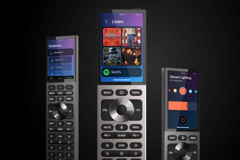 Control4 Halo Remotes are the Smart Home Remote Control Perfected ...